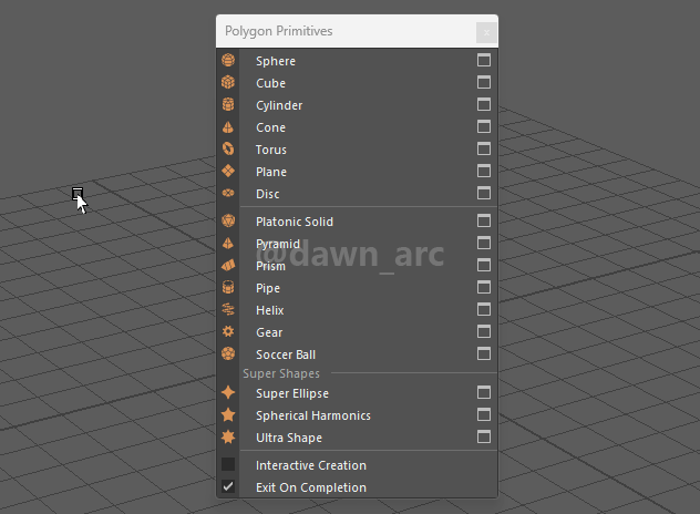 [Maya]常用快捷键和基础操作